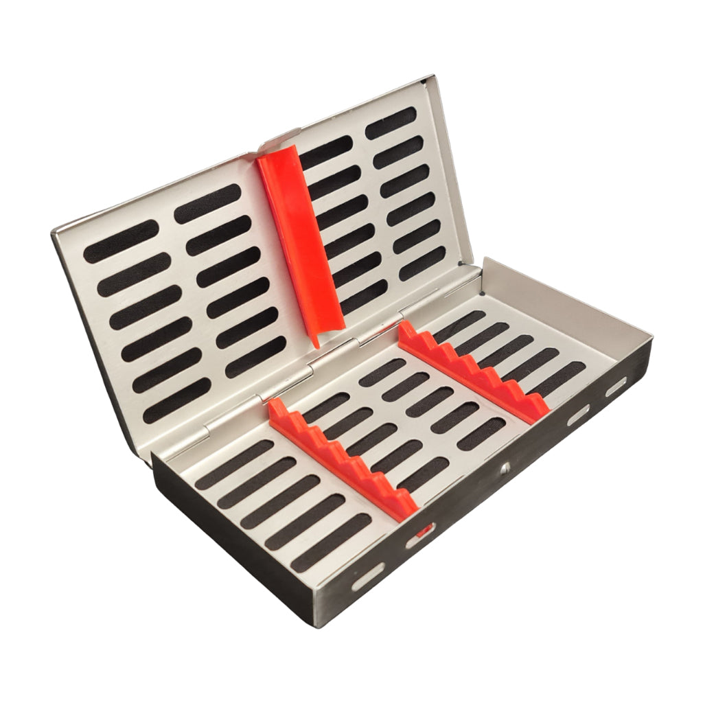 Sterilization Cassette - 7 Instruments - Red – Dental Cart